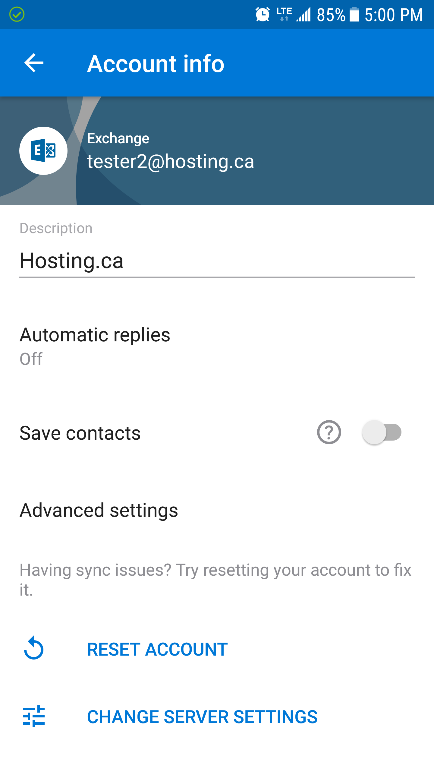Setup Outlook App for Exchange 2010 or 2016 Mailboxes
