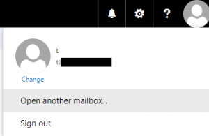Open Another Mailbox in OWA - Hosting.ca